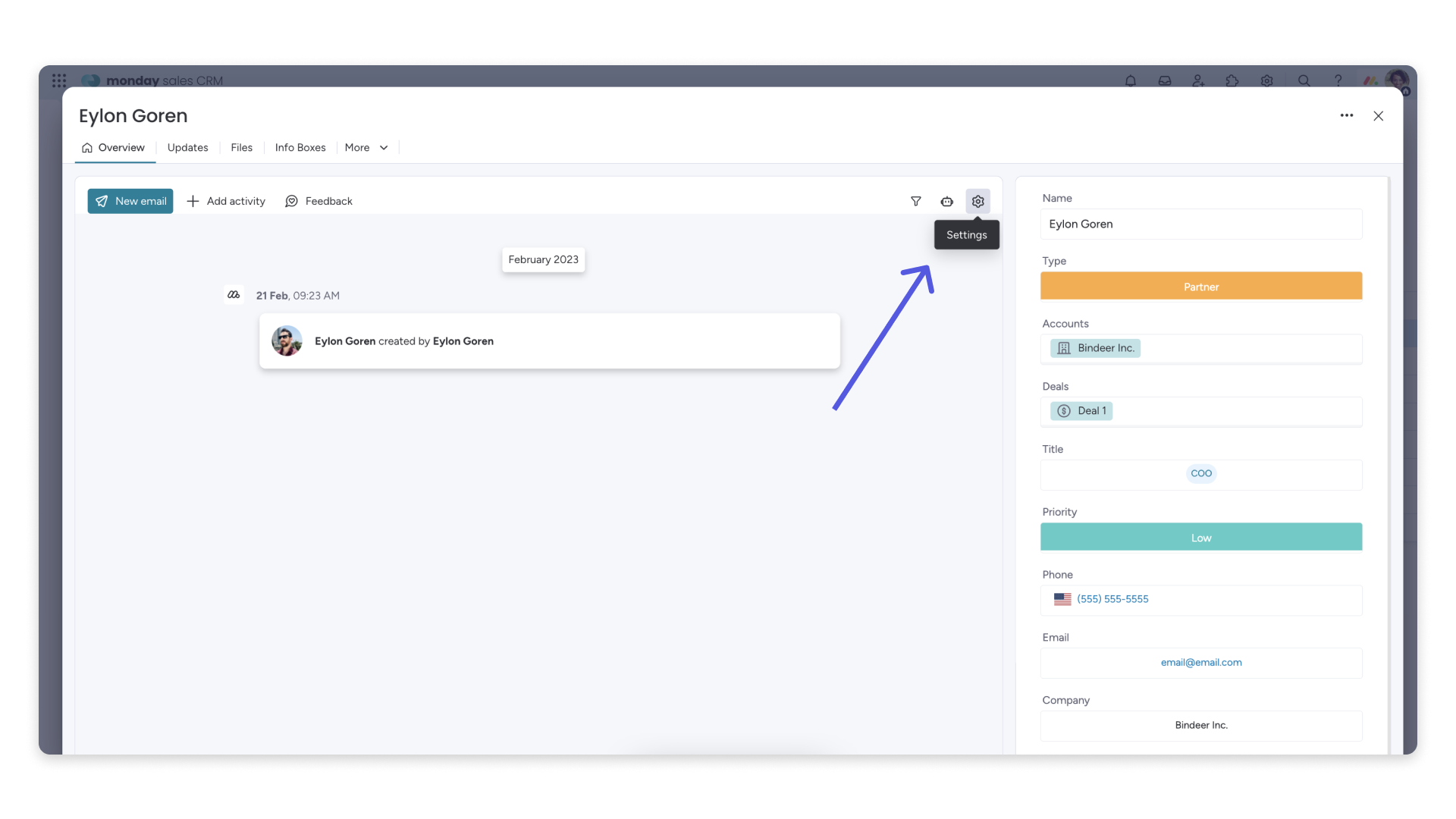 Create contacts automatically – Support