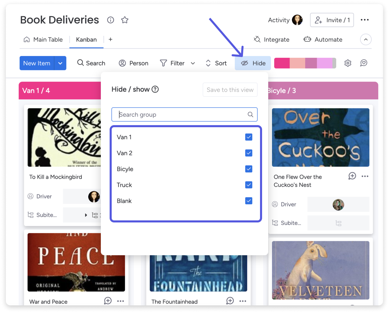 The Kanban View – Support