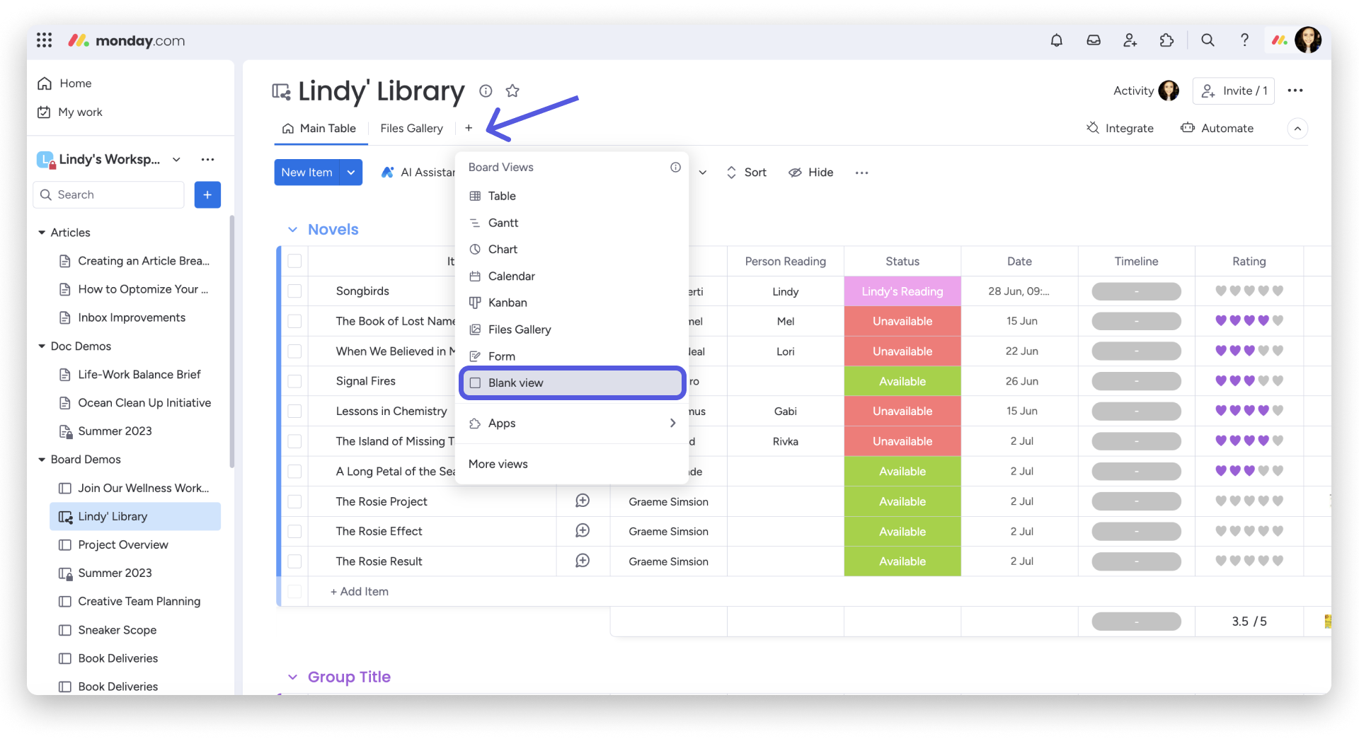 Team collaboration with WorkCanvas – Support