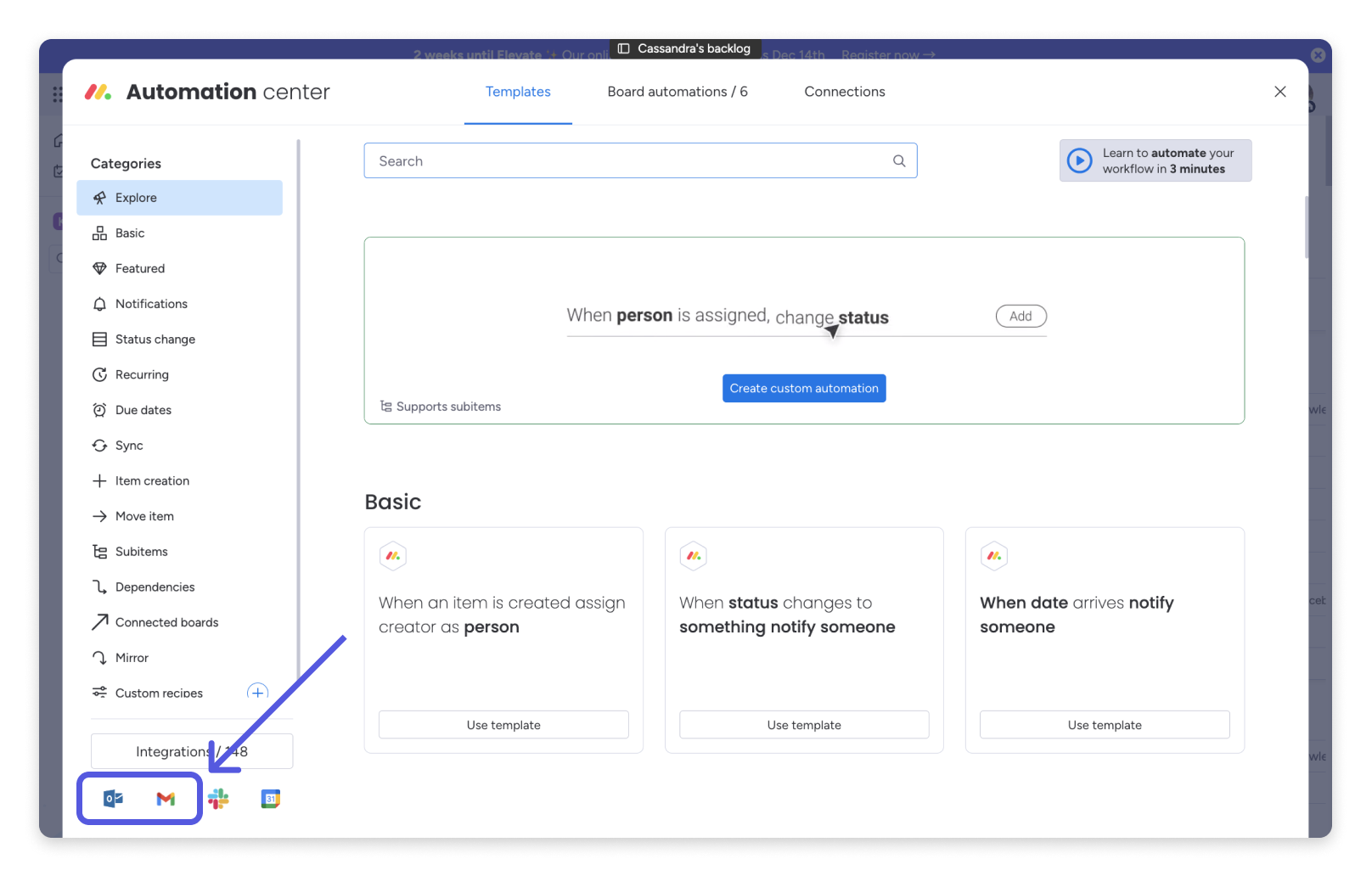 Emails & activities: how it works – Support