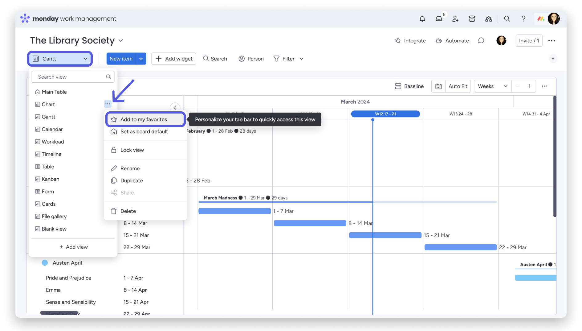 The board views – Support