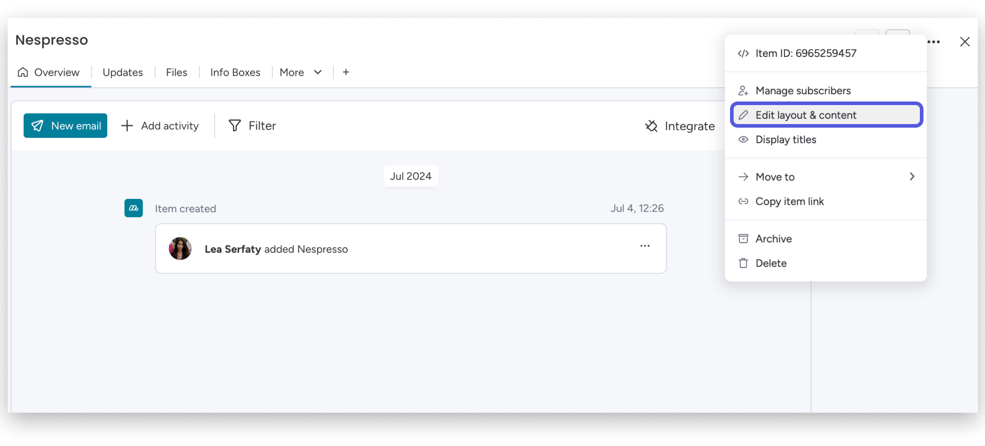 Migrate your data from Work Management to CRM – Support