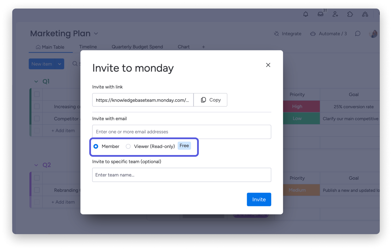 How to invite users to join an account – Support