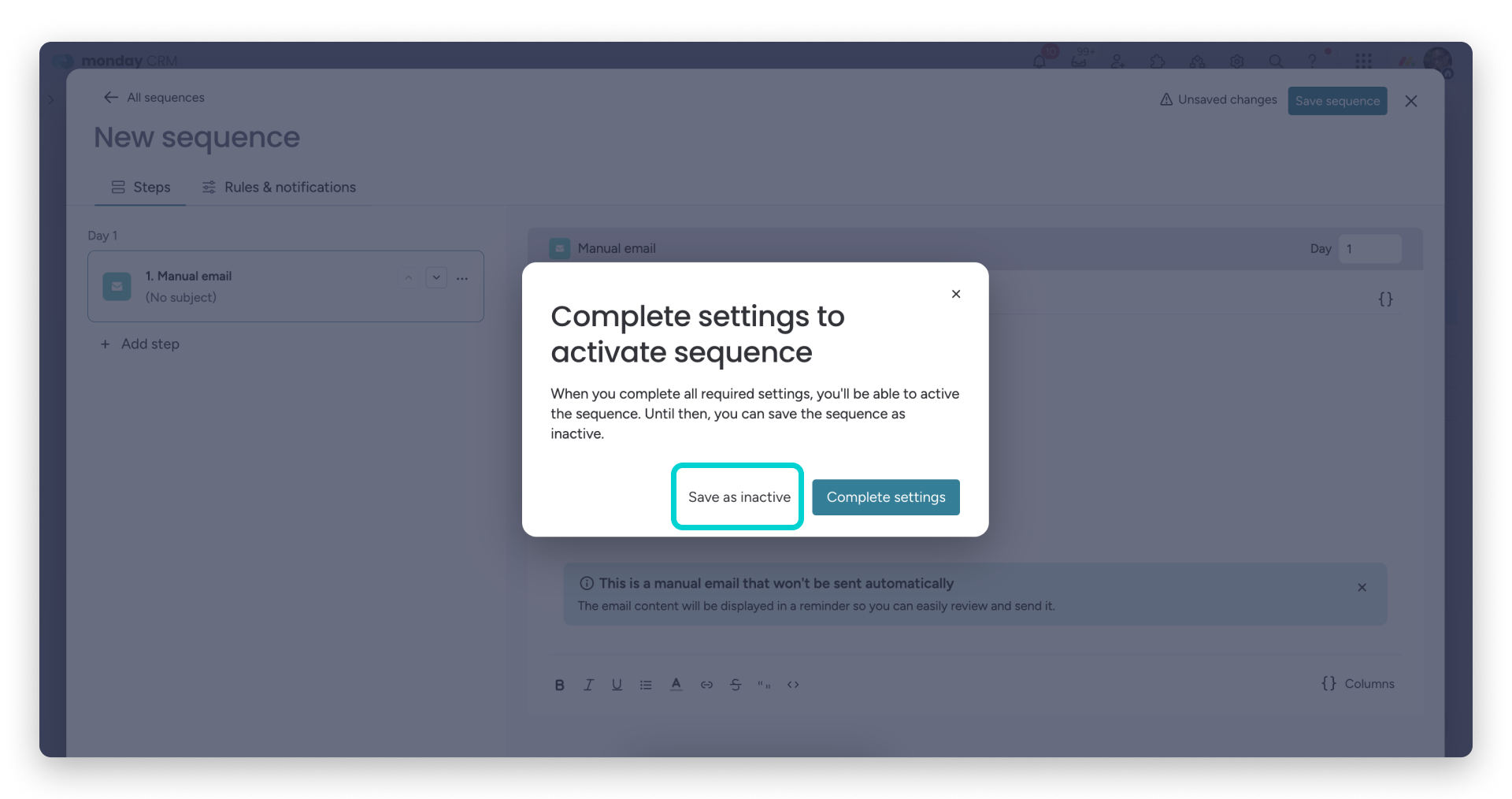 Sequences – Support