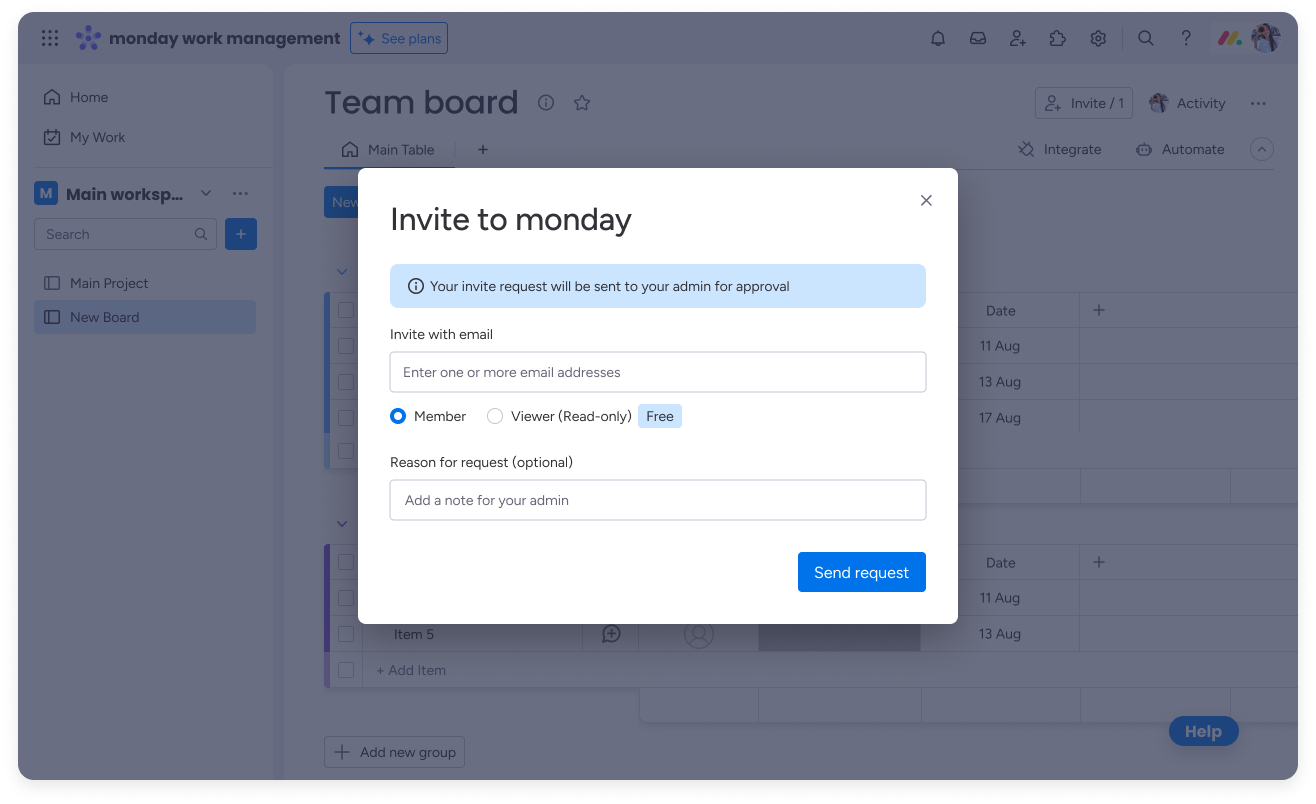 How to invite users to join an account – Support