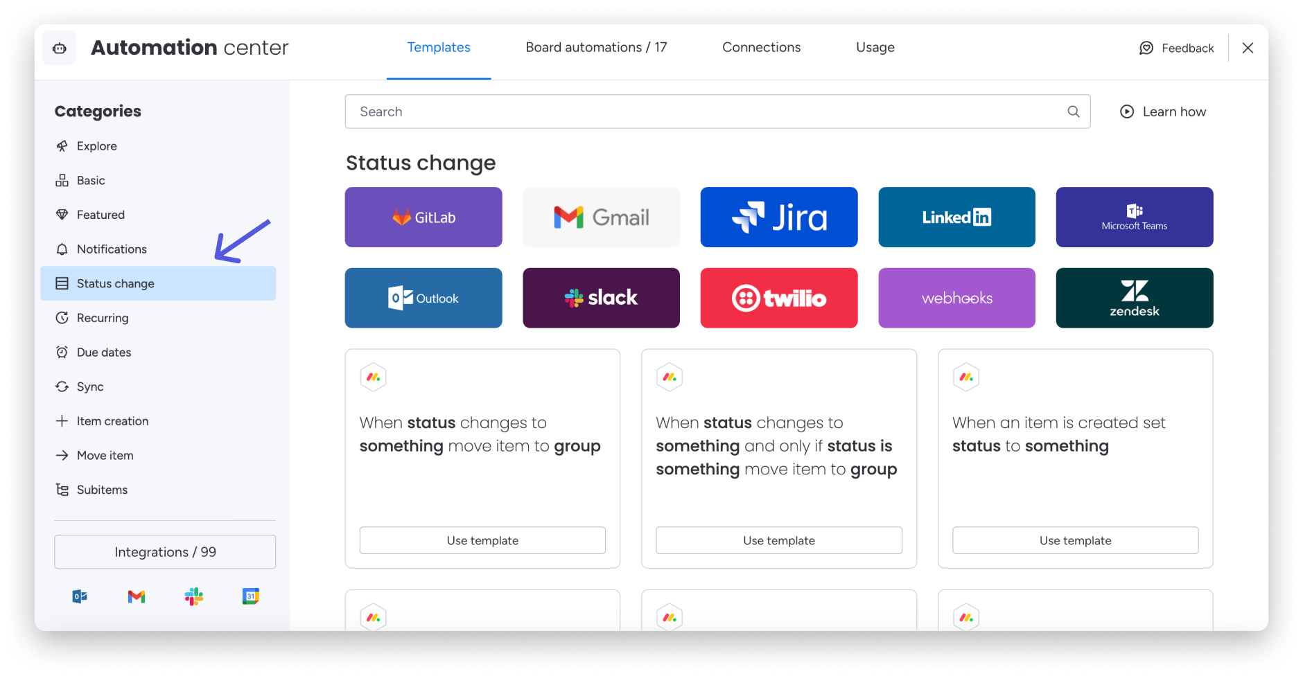 How to change a status automatically – Support
