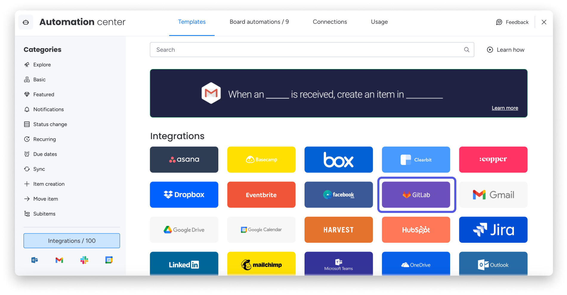 GitLab Integration – Support