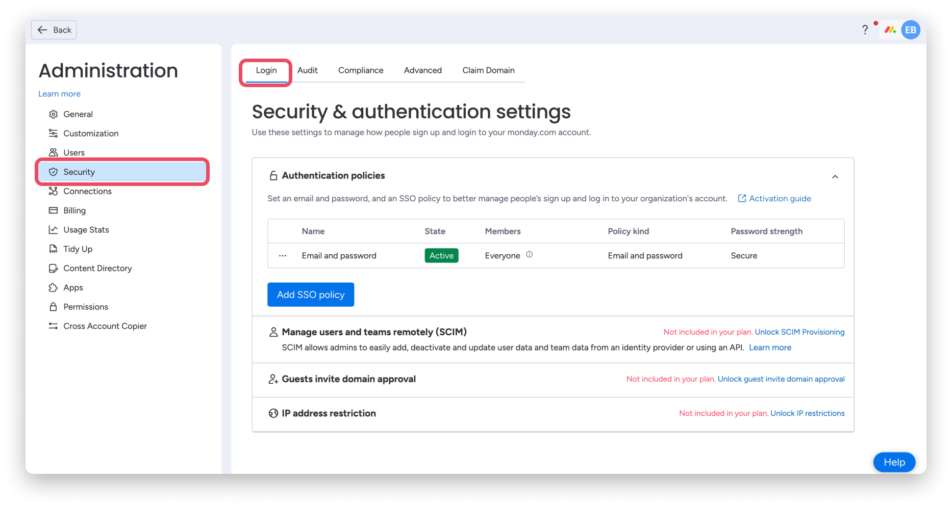 monday service Customer Portal – Support