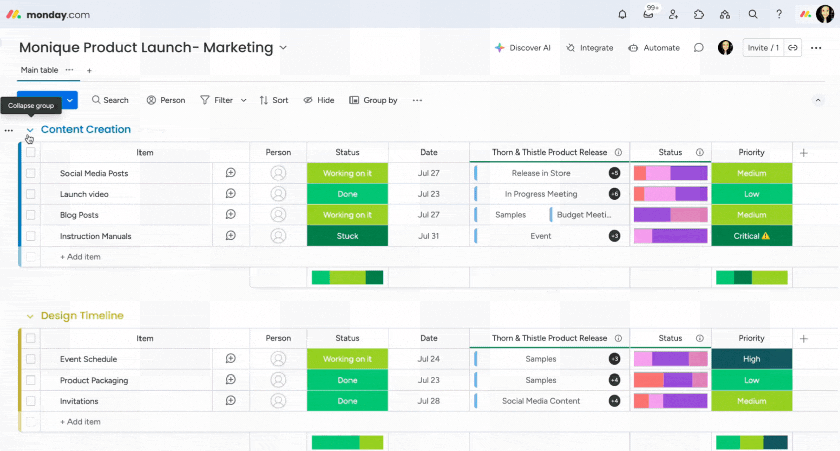 The basics of groups – Support