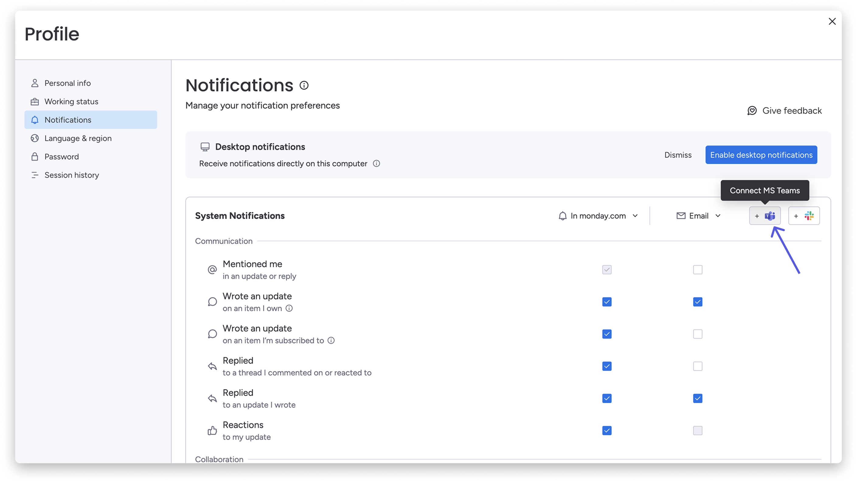 Notifications explained – Support