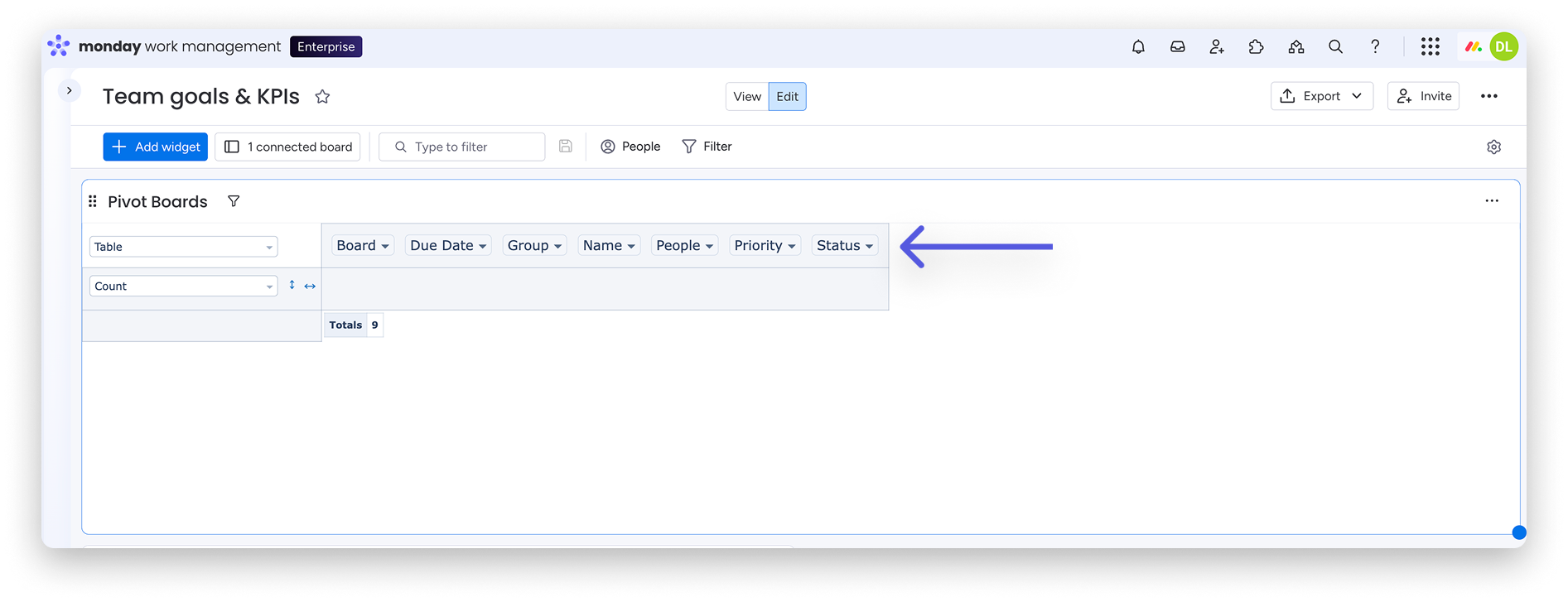 Pivot Board – Support