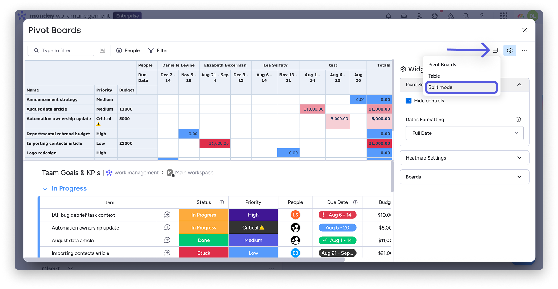 Pivot Board – Support