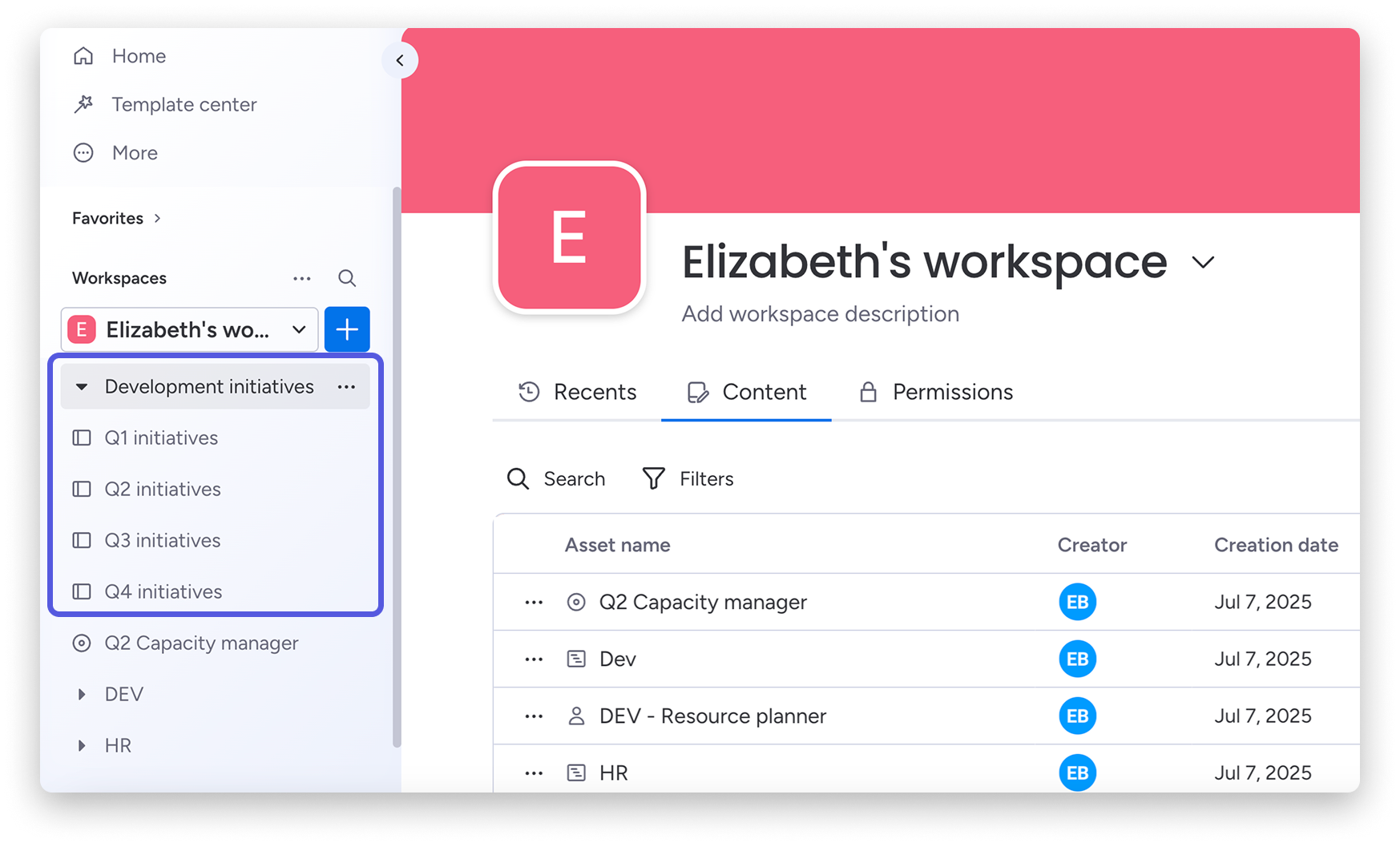 Getting started with workspaces – Support