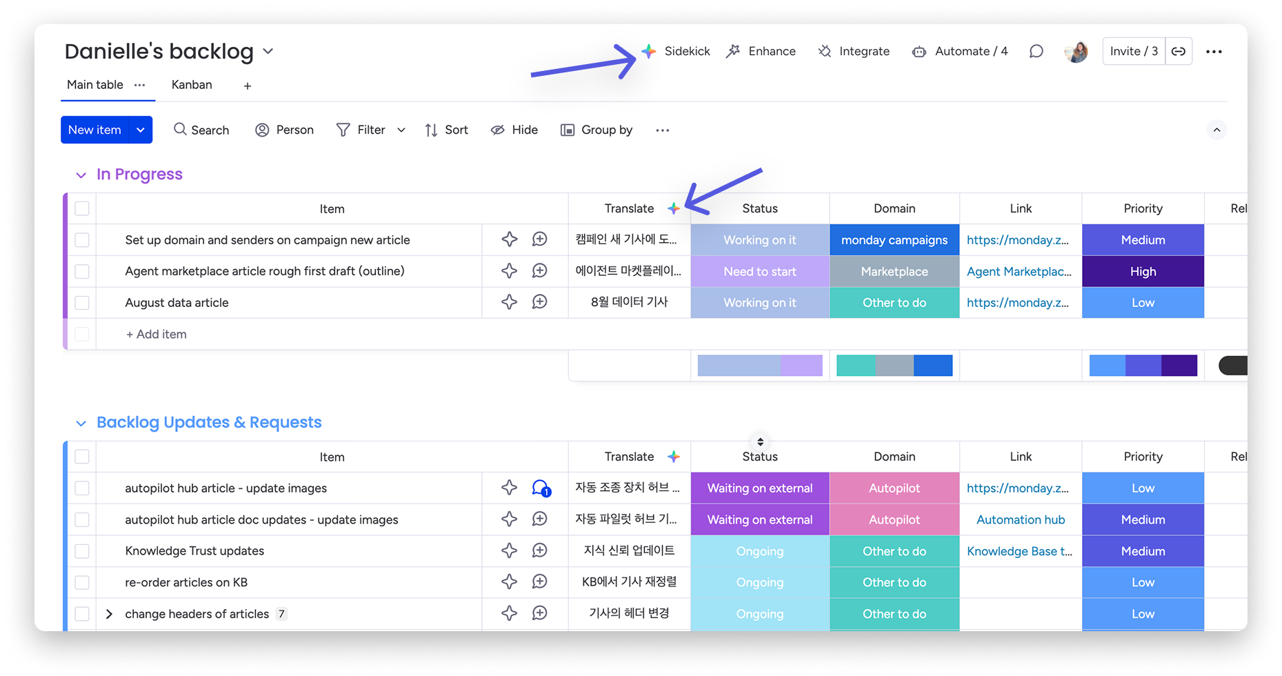 Get started with monday AI – Support