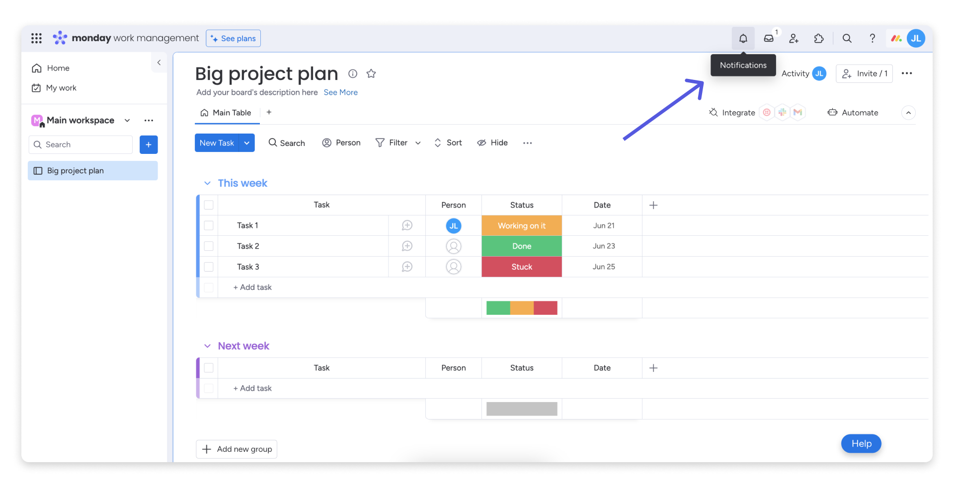 Bell Notifications – Support