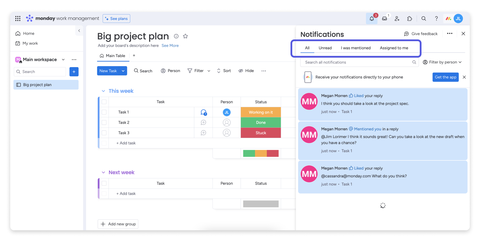Bell Notifications – Support