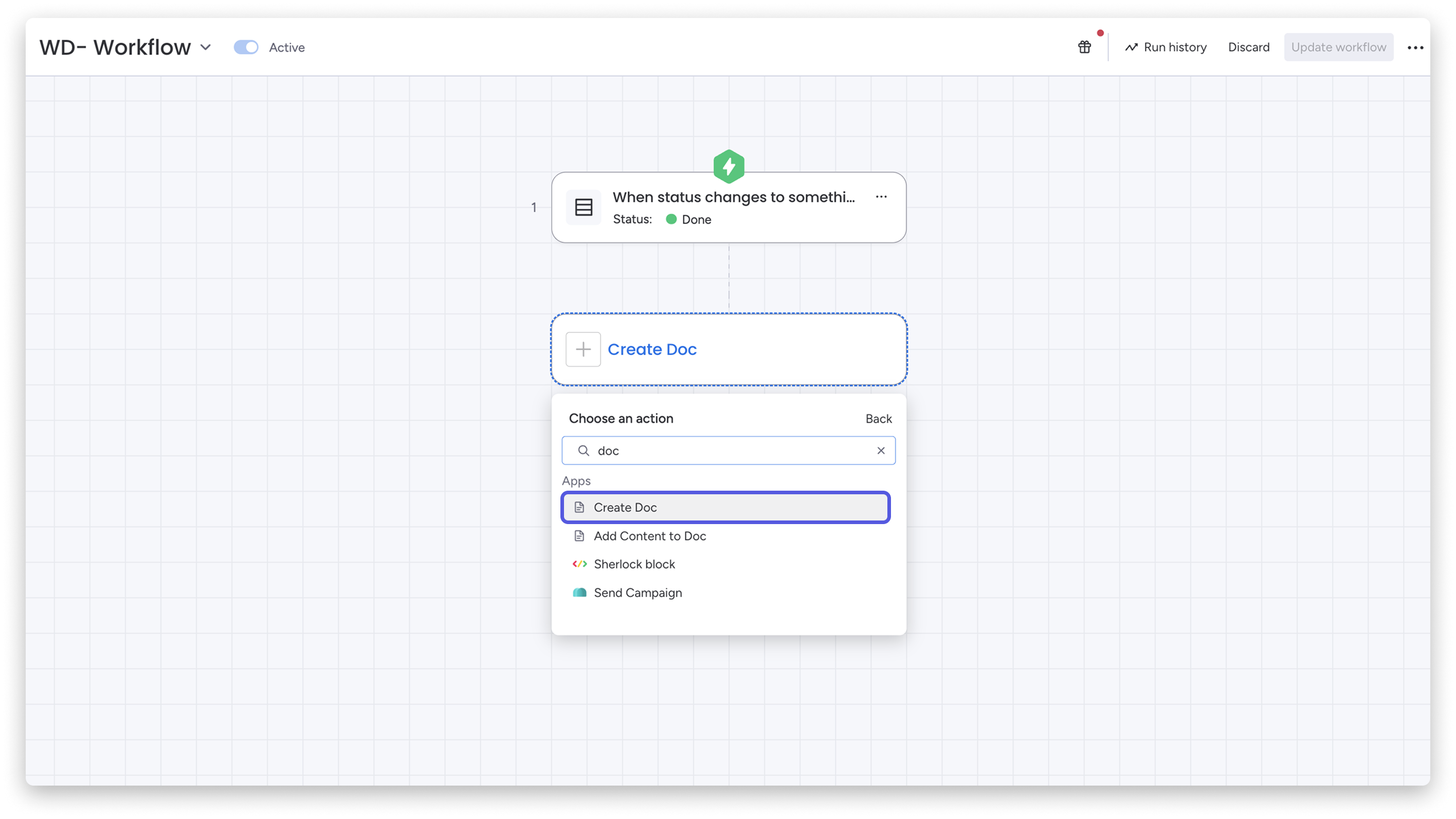 Integrate workdocs into your workflow – Support