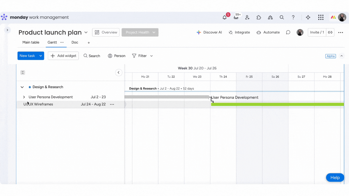 Multiple levels of subitems on monday.com – Support