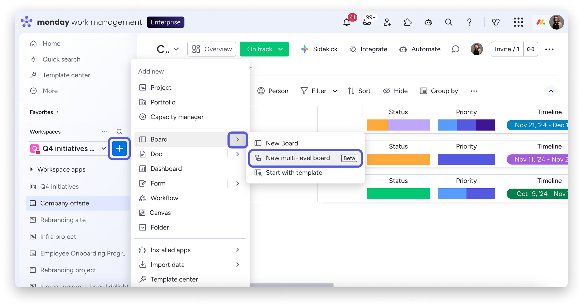 Multiple levels of subitems on monday.com – Support