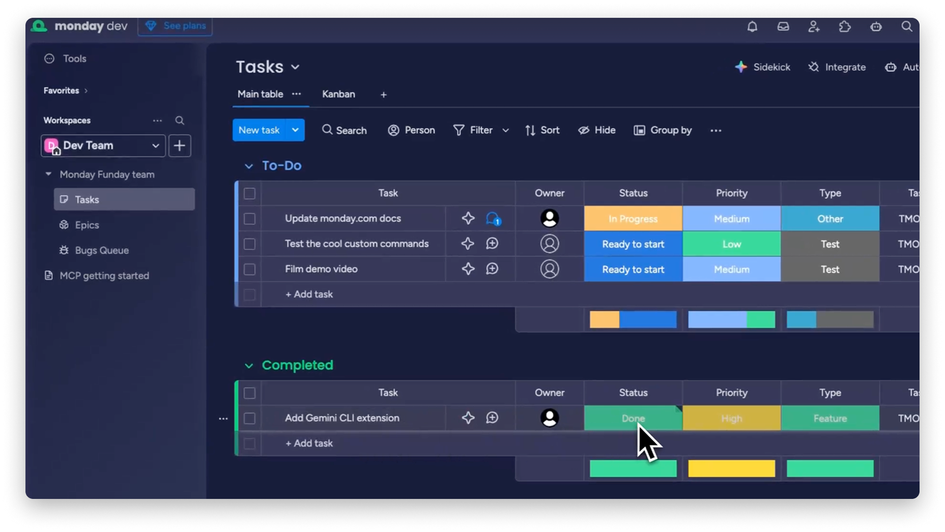 Connect monday MCP with Gemini CLI – Support