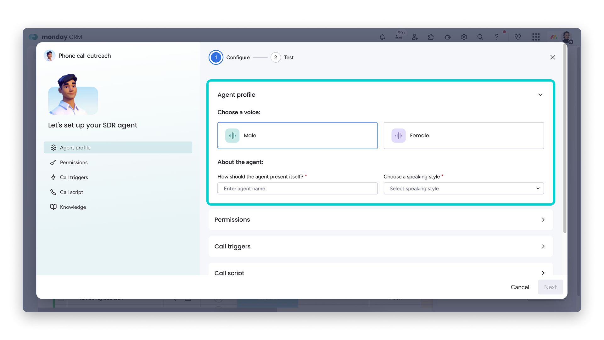 monday CRM AI Sales Agent – Support