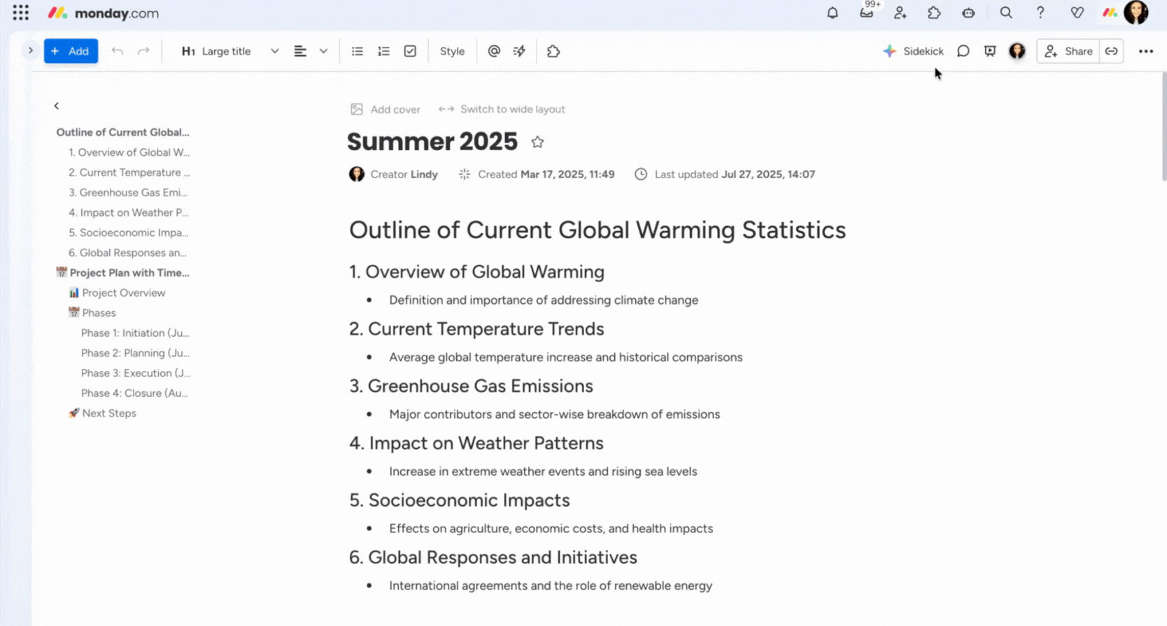 Get started with monday workdocs – Support