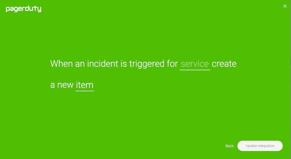 PagerDuty Integration – Support