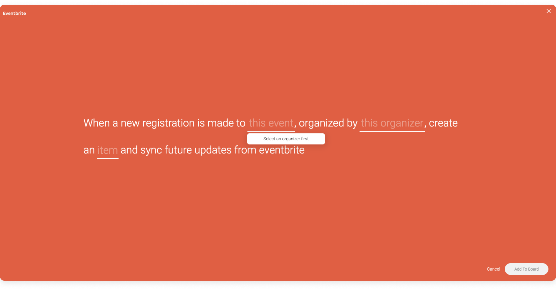 Eventbrite Integration – Support