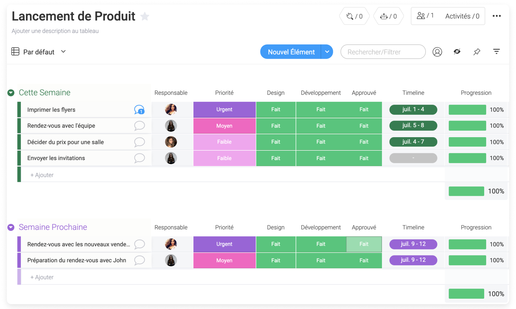Comment démarrer sur monday.com – Support