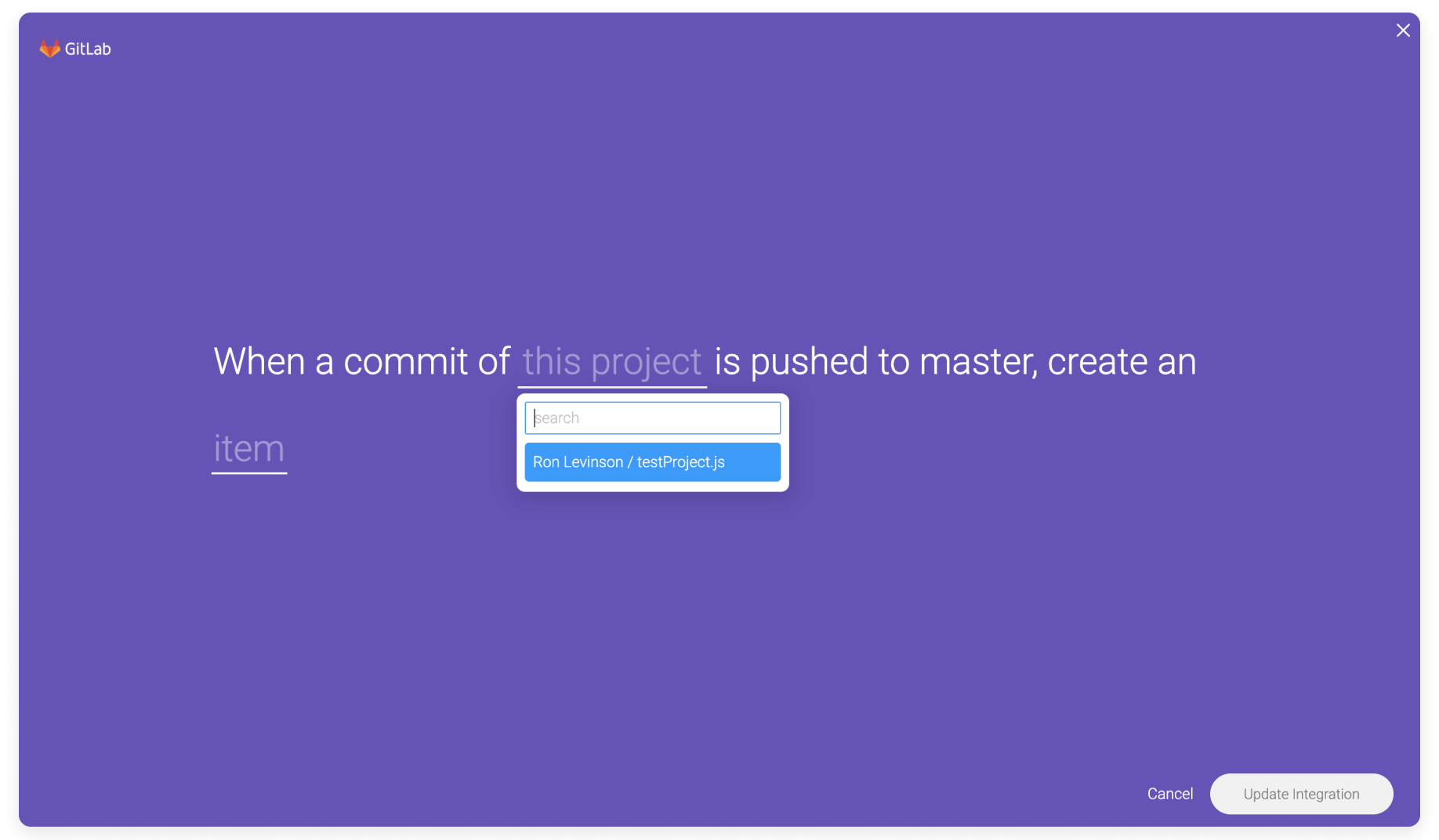 Integración con Gitlab – Support