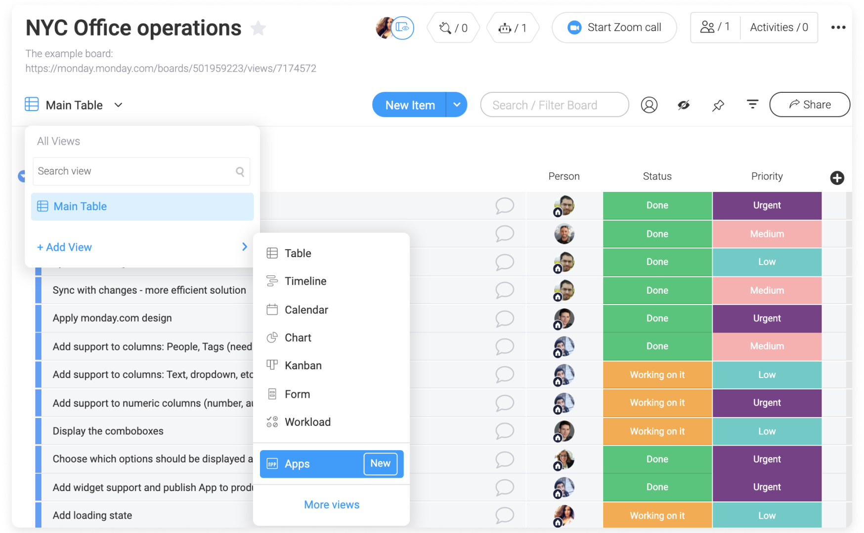Embedded Airtable View & Widget – Support