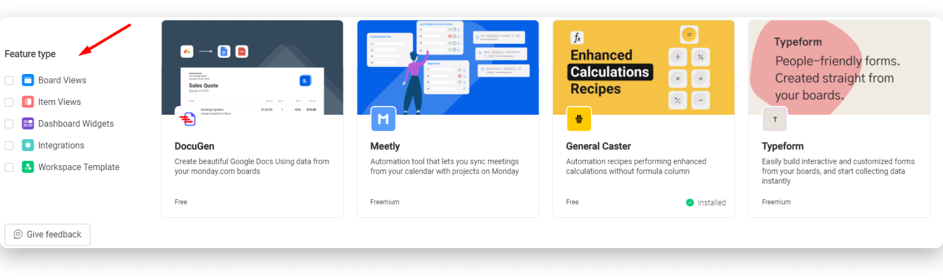 The monday apps marketplace – Support