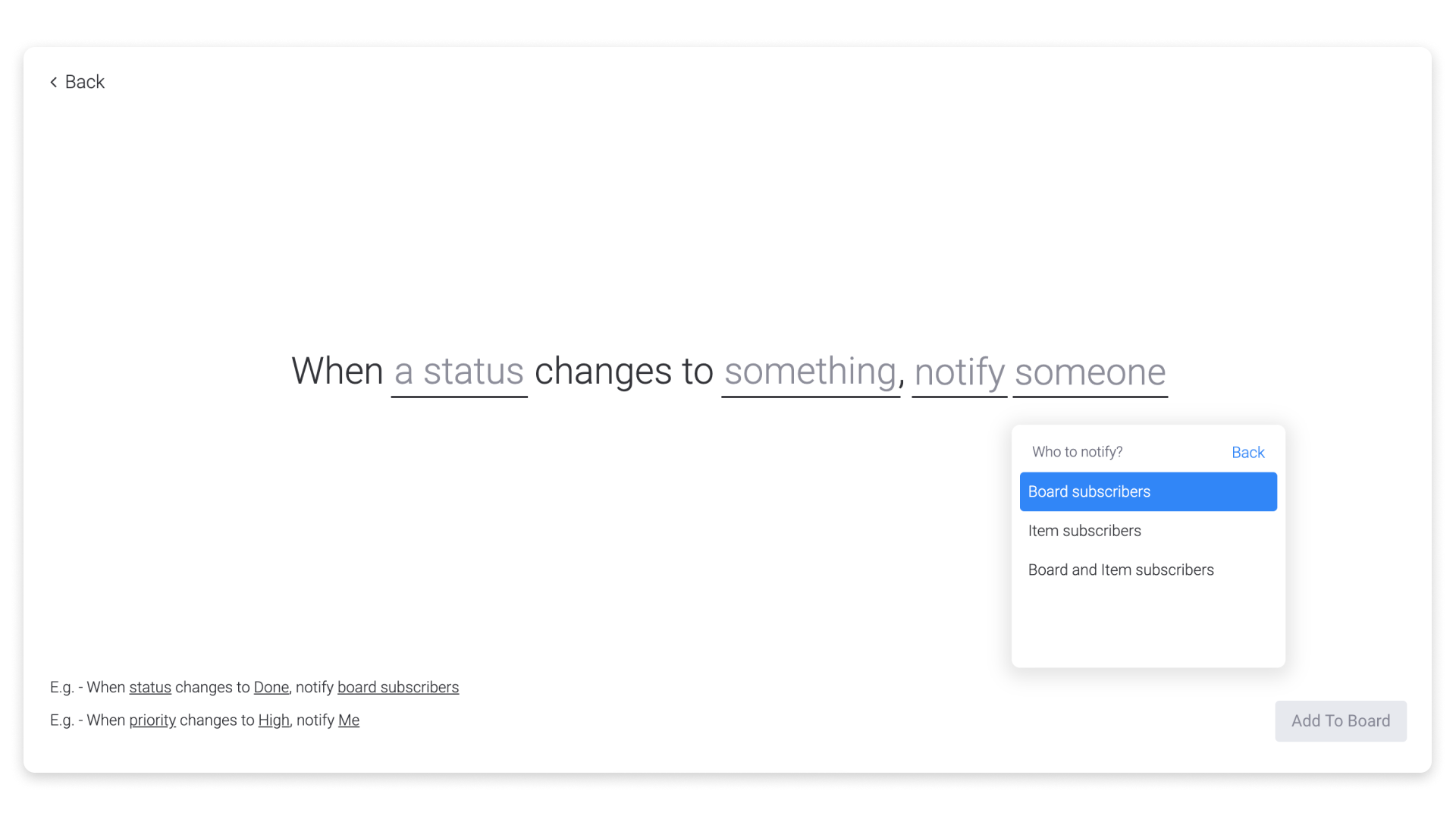 Automation and Integration actions – Support