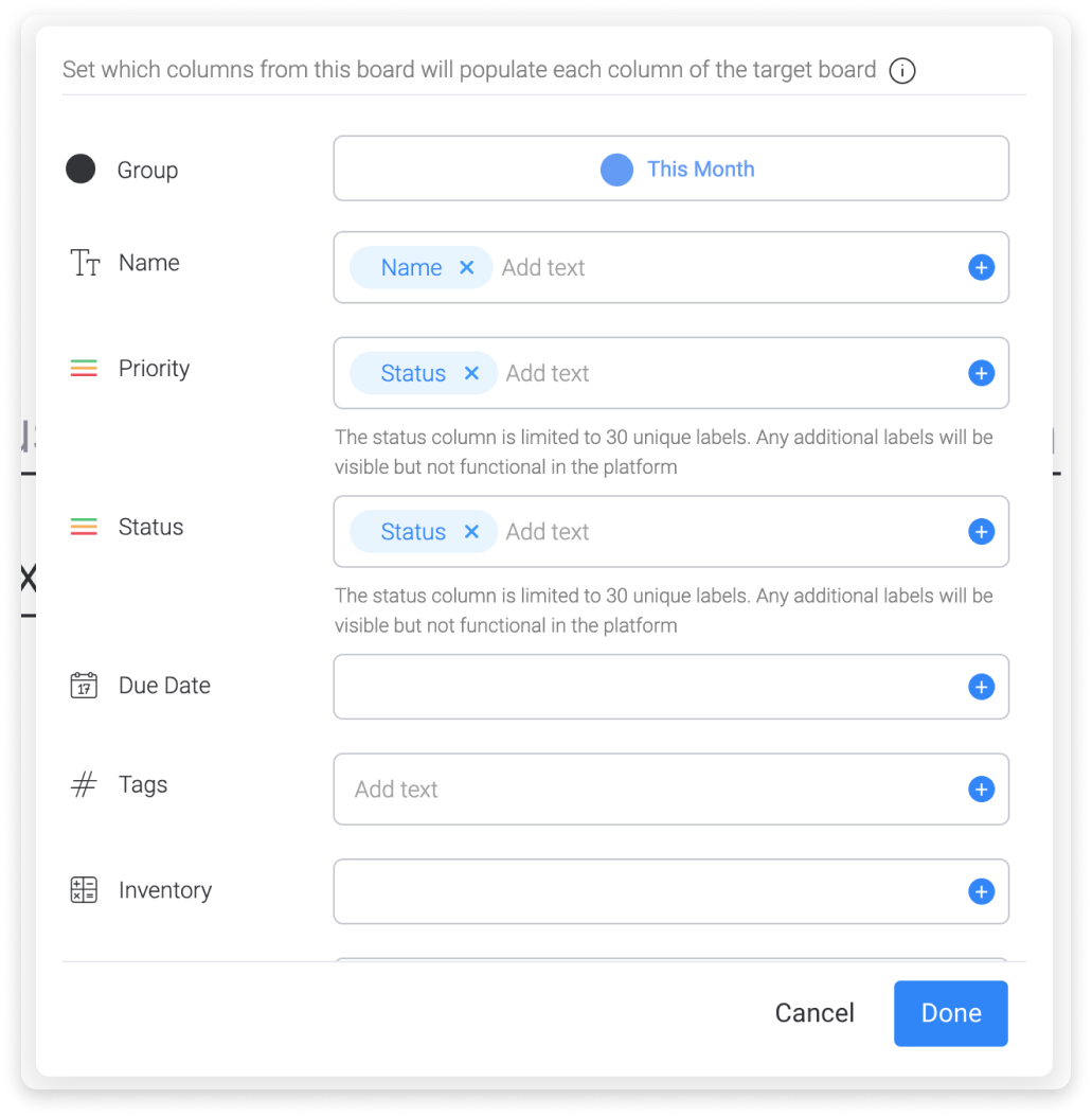 Automation and Integration actions – Support