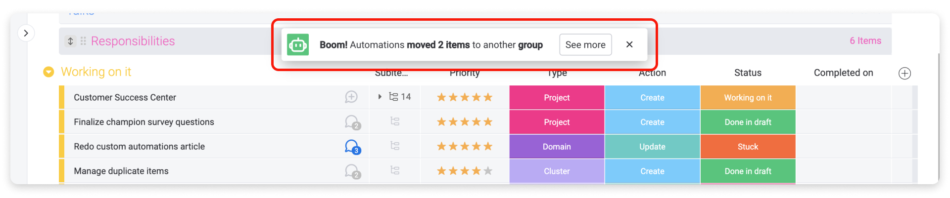 Crea tus automatizaciones personalizadas – Support