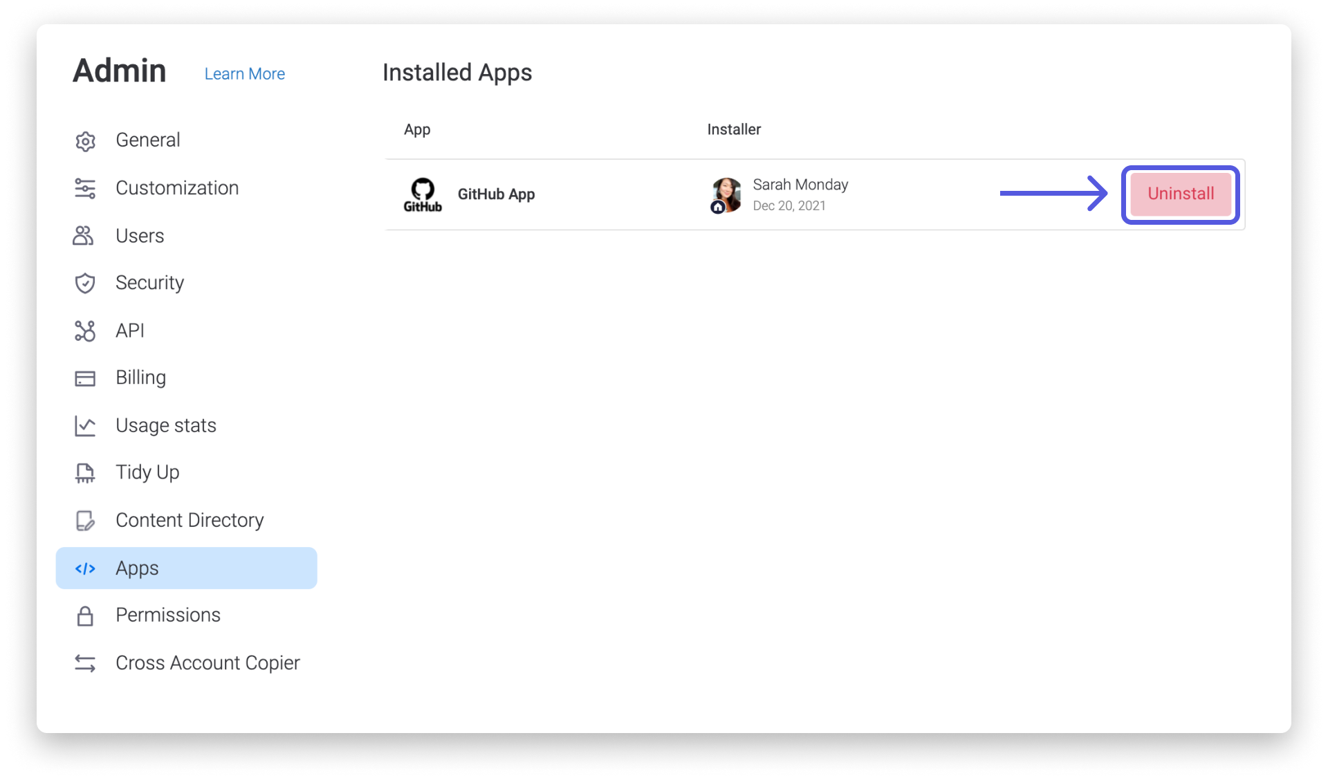 The GitHub Integration – Support