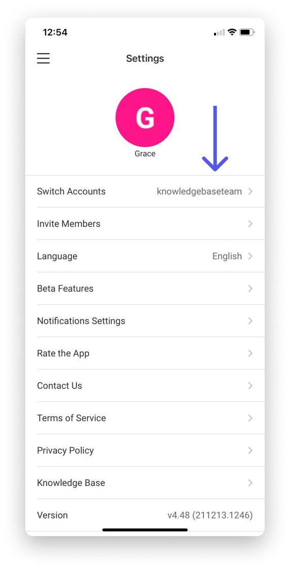 How to log in with the mobile app – Support