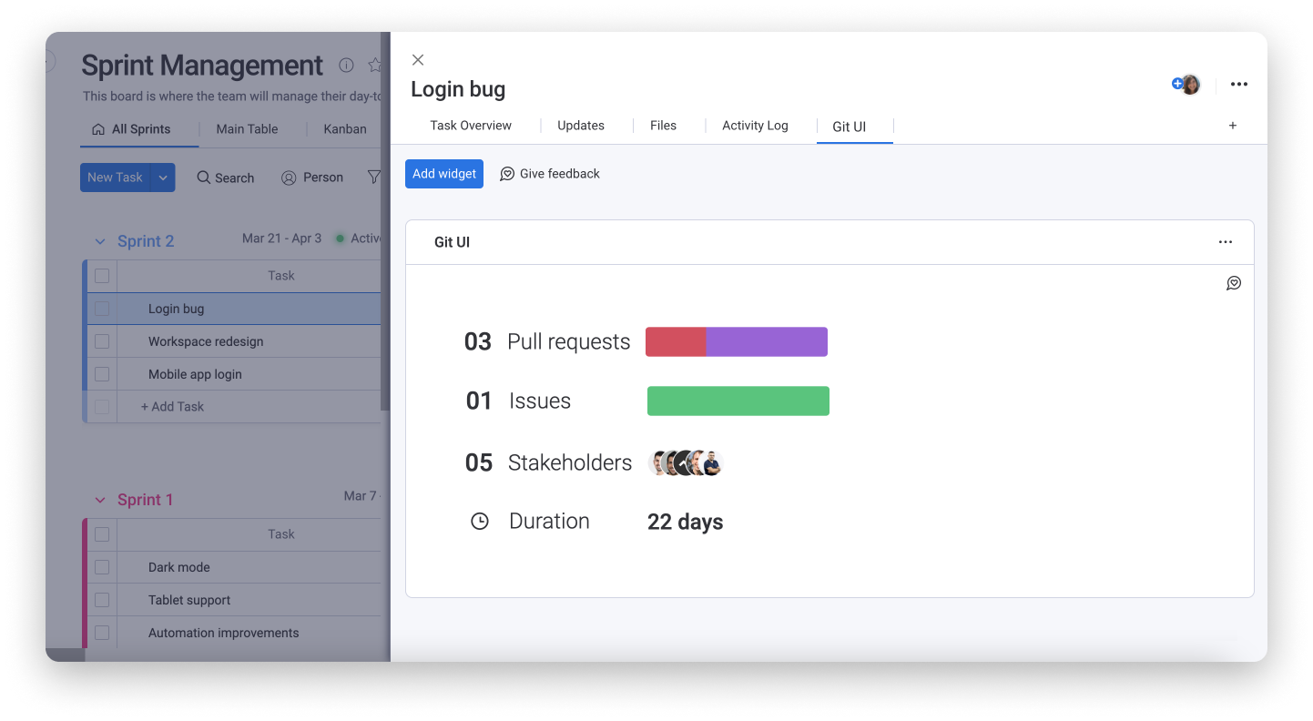 Git UI app – Support