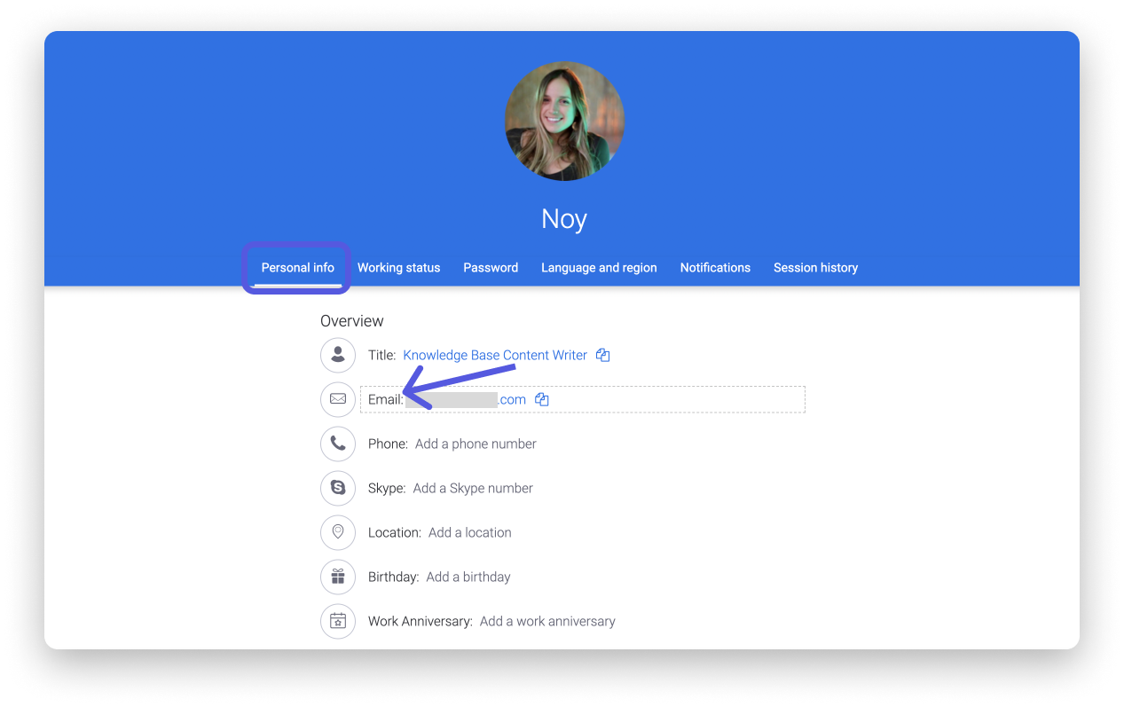 How to change your email or password – Support
