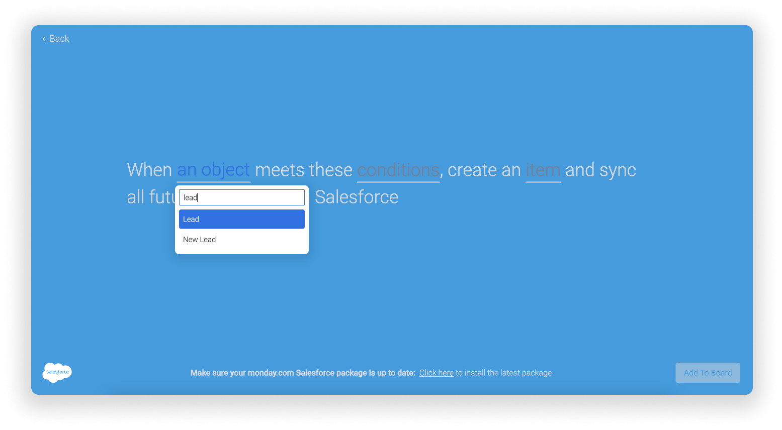 Salesforce Integration – Support