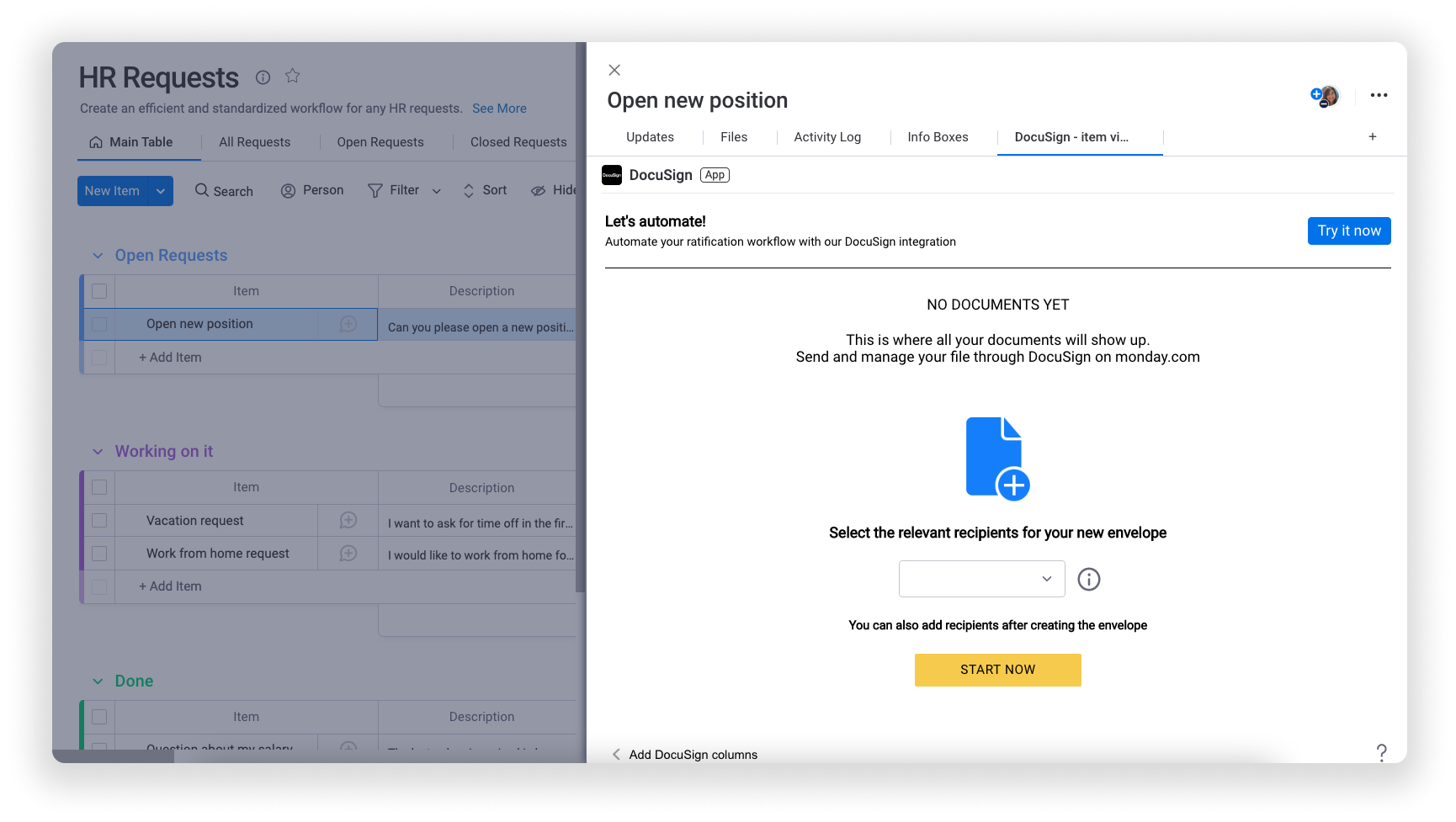 DocuSign app – Support